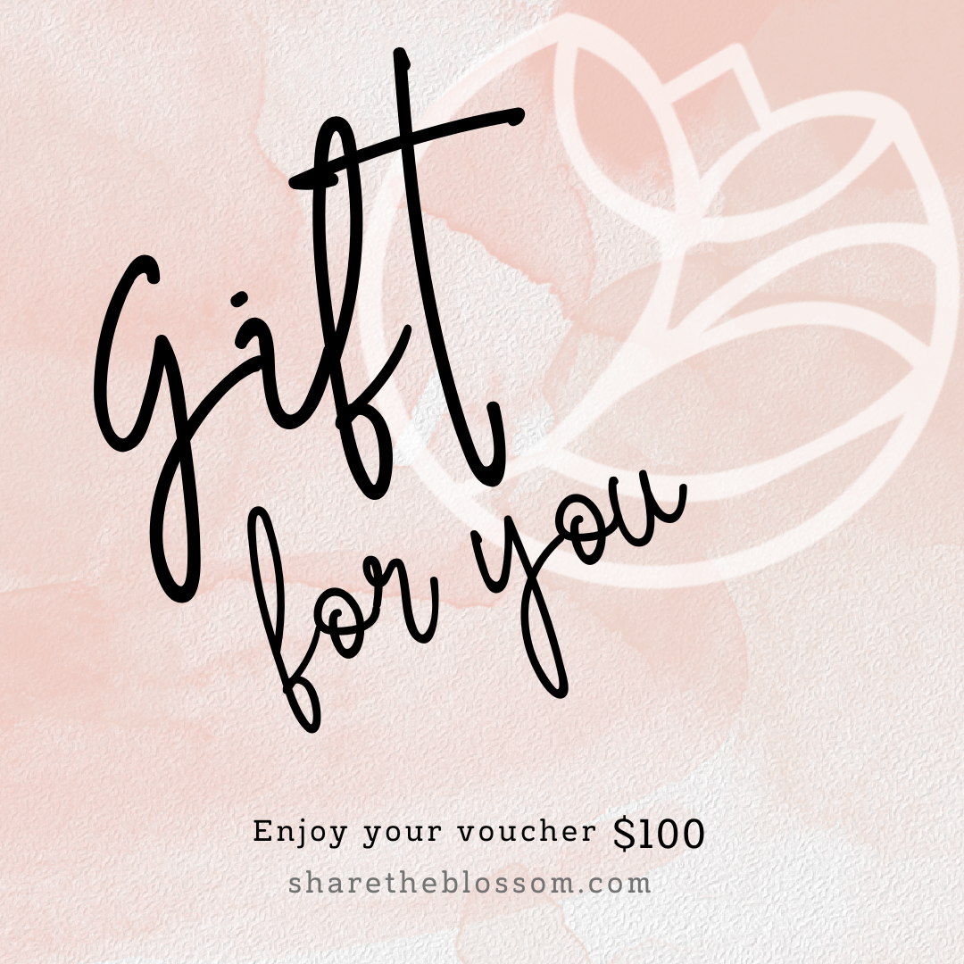 Share the Blossom – $100 Gift Card – SHARE THE BLOSSOM